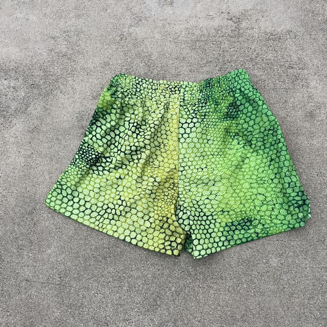 Ryoko Rain Grinch Shorts Size Medium Worn once Dm... | Depop