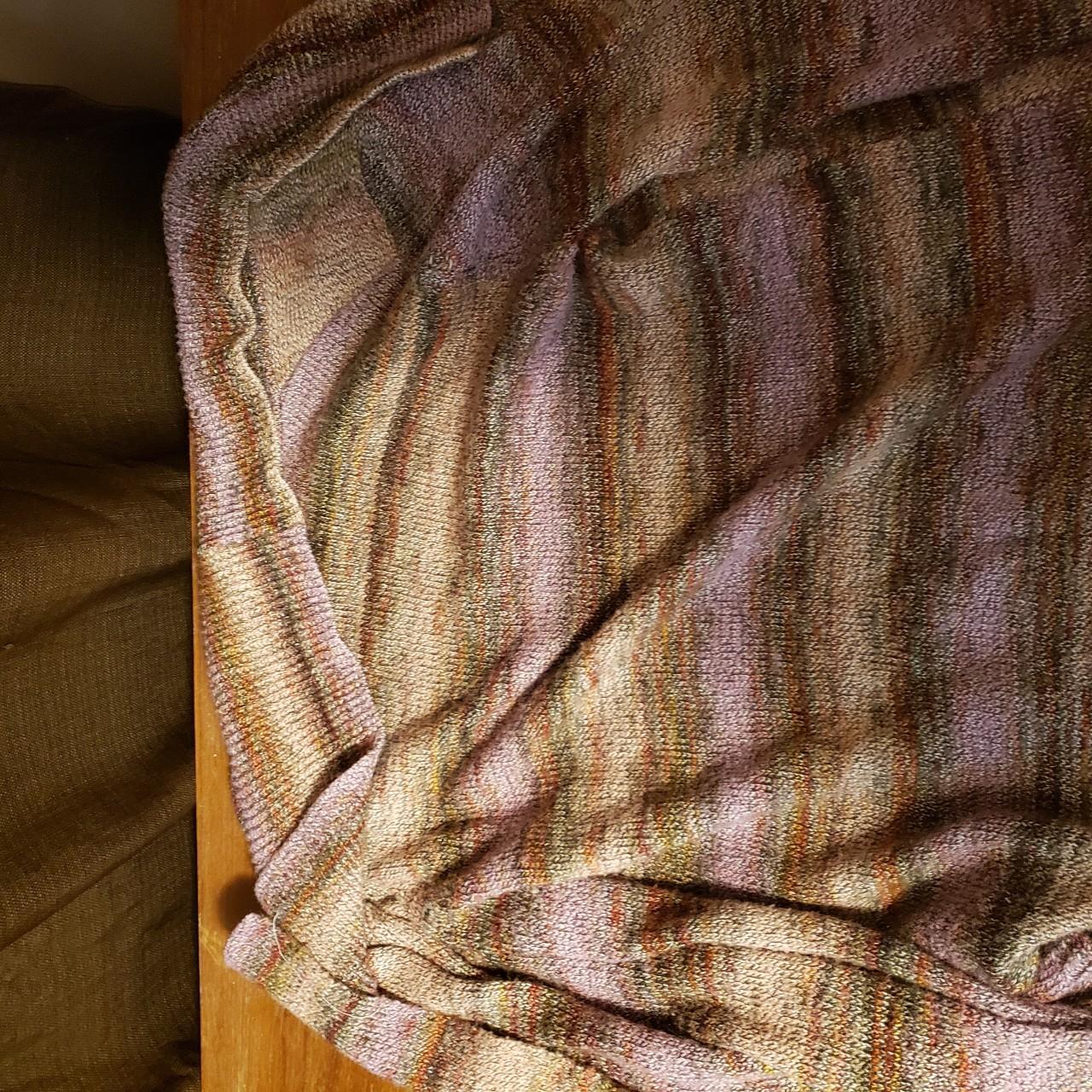 Ruby red petite throw over cardigan - Depop