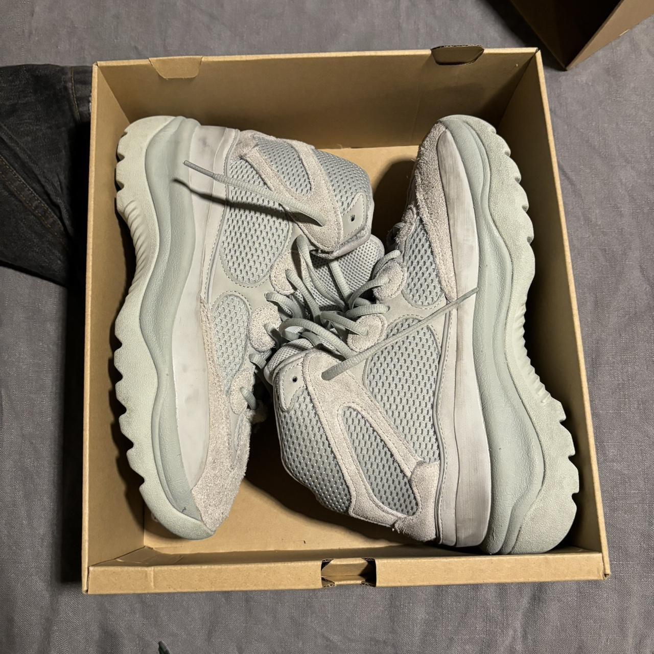 Yeezy Desert Boot Salt color Size 9 Lightly... | Depop
