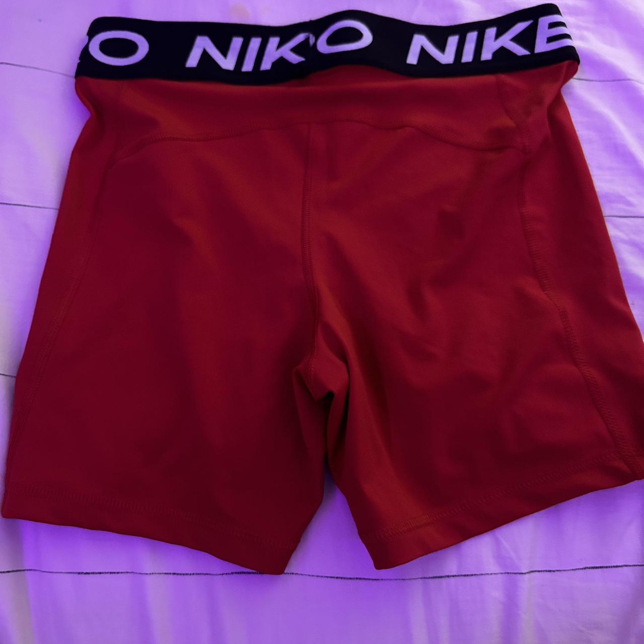 __nike category__ Red Nike pro ️🍒 #short #summer... - Depop