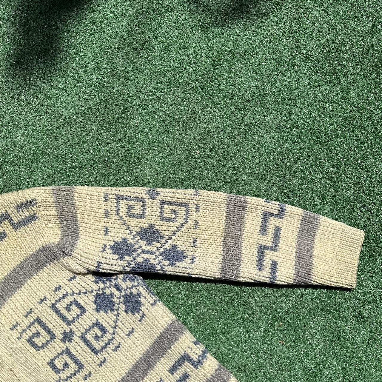 Vintage 70s Pendleton Big Lebowski Cardigan Sweater... - Depop