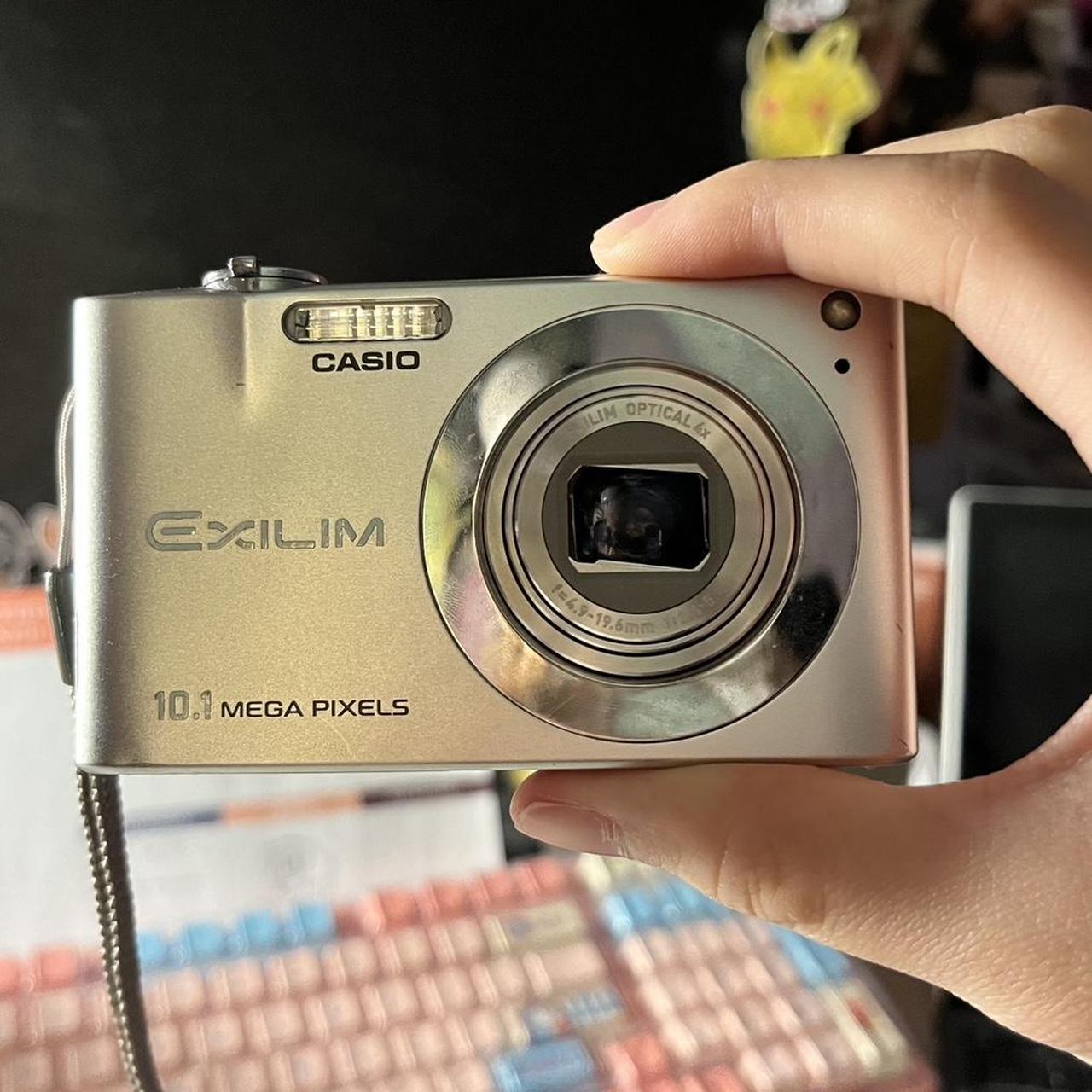 Casio exilim ex z100 digital camera Silver... - Depop