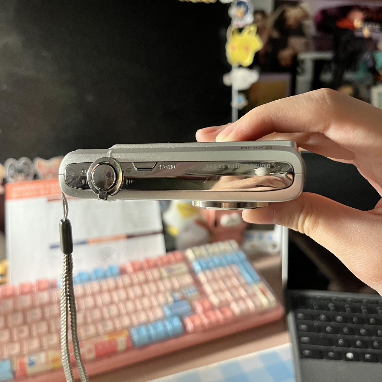 Casio exilim ex z100 digital camera Silver... - Depop