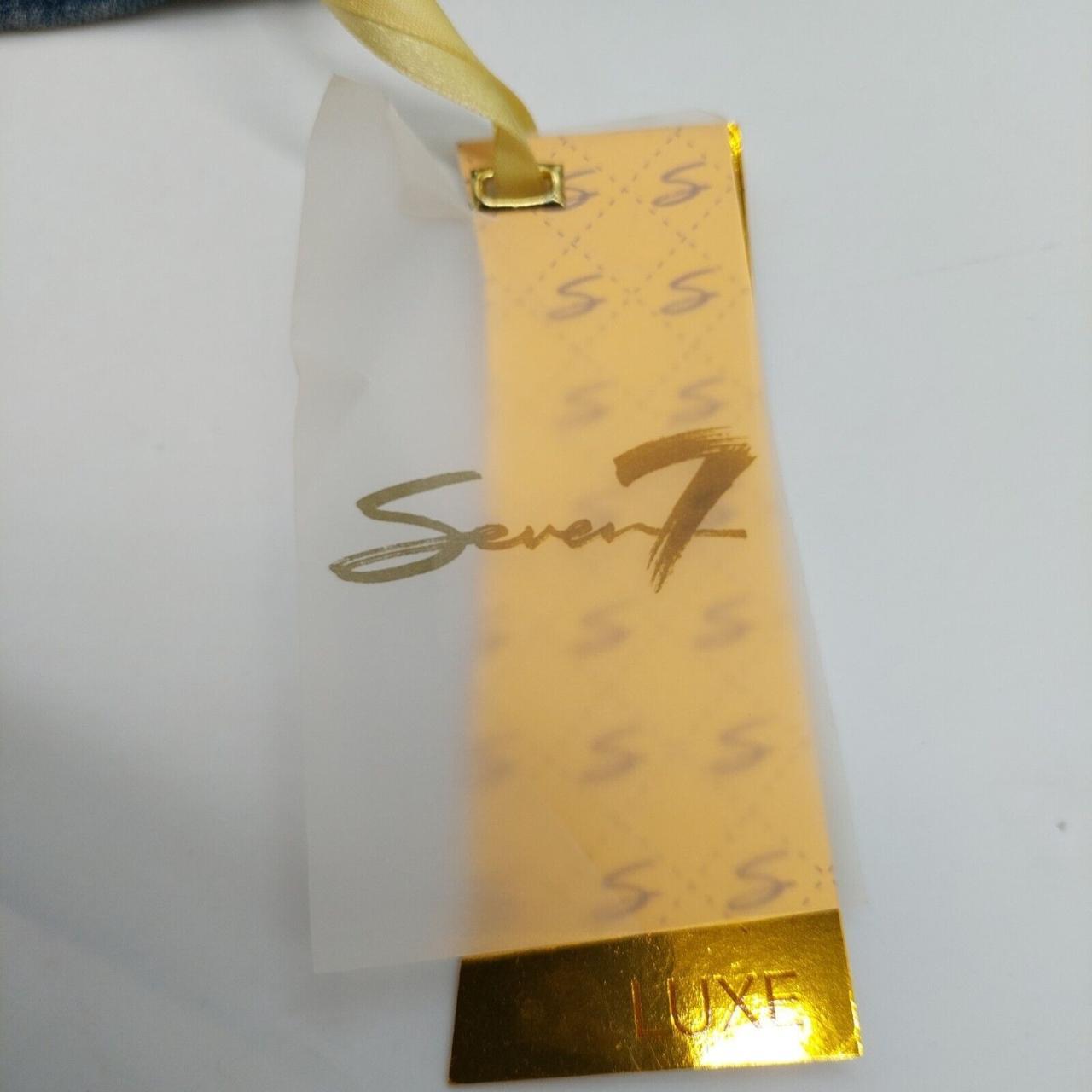 Seven 7 Luxe Women's Size 18 / 20 Button Up Dark... - Depop