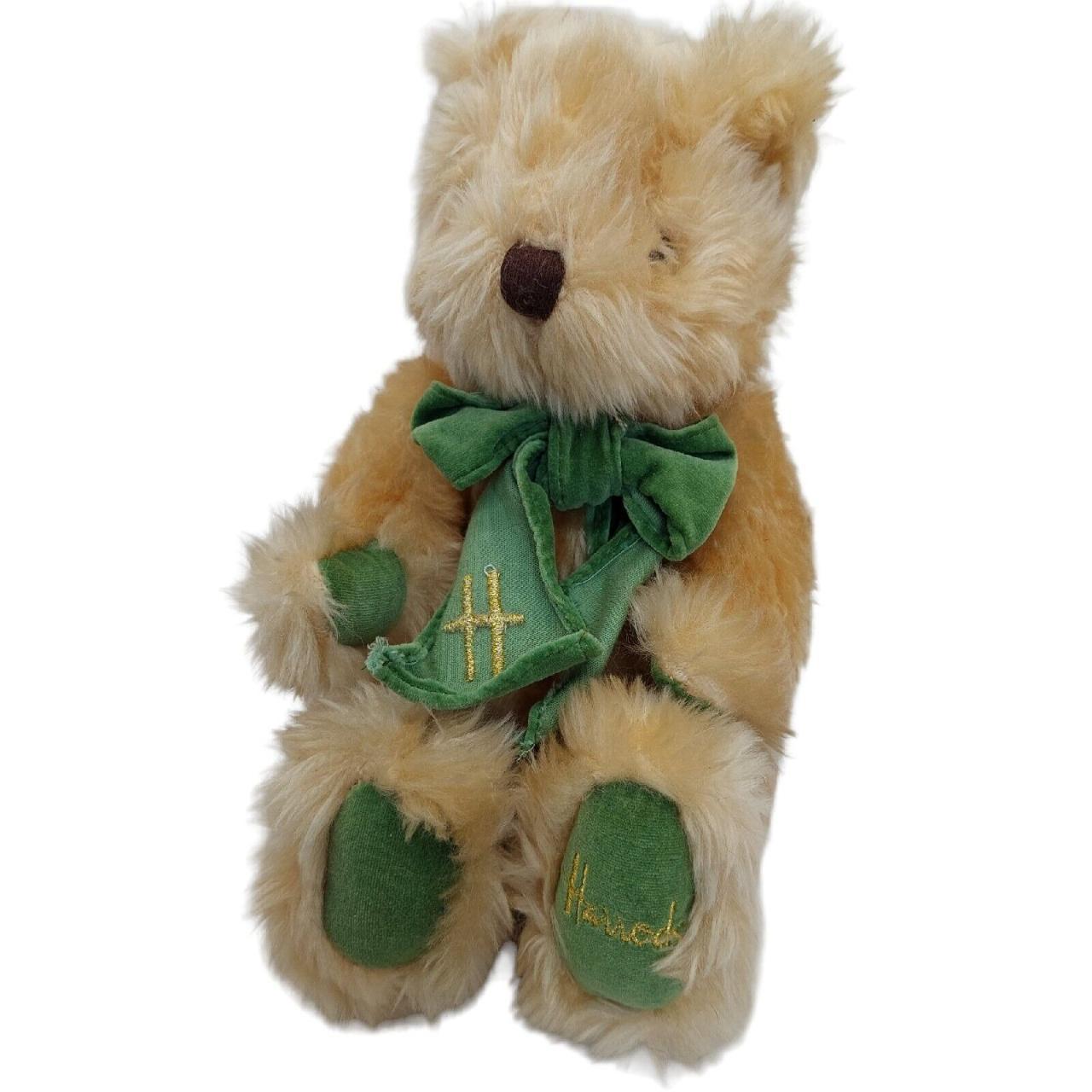 Harrods Ten Teddies Anniversary 1995 Sitting Teddy... | Depop