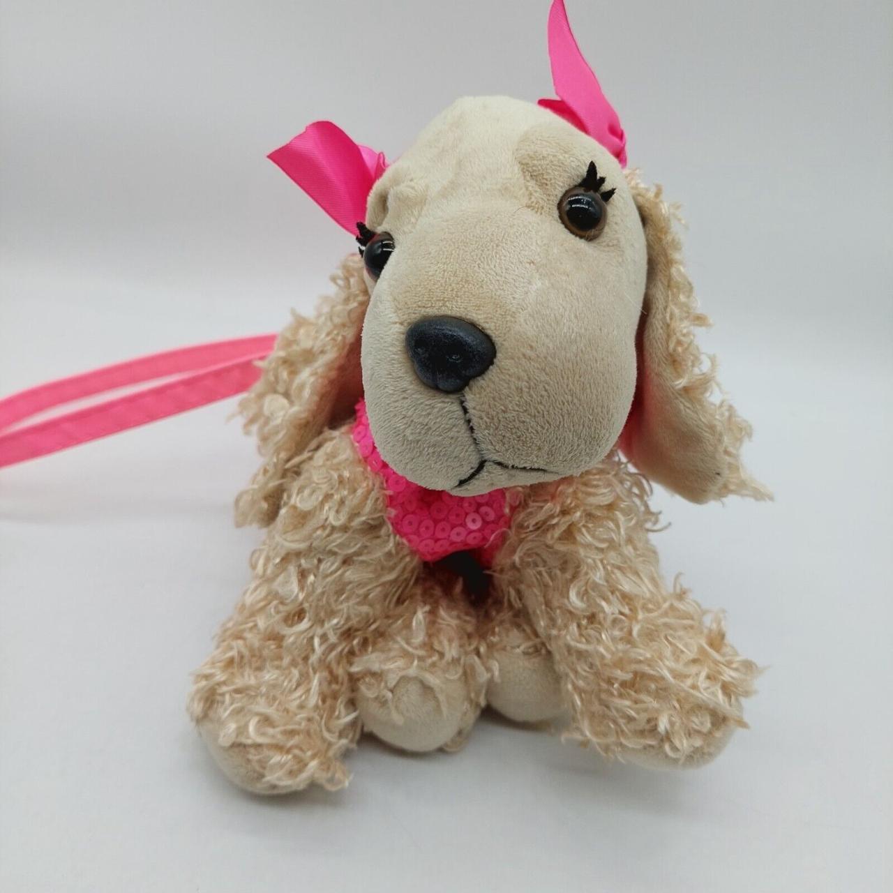 Poochie & Co Pink Sequin Kids Dog Puppy Purse Cocker... | Depop