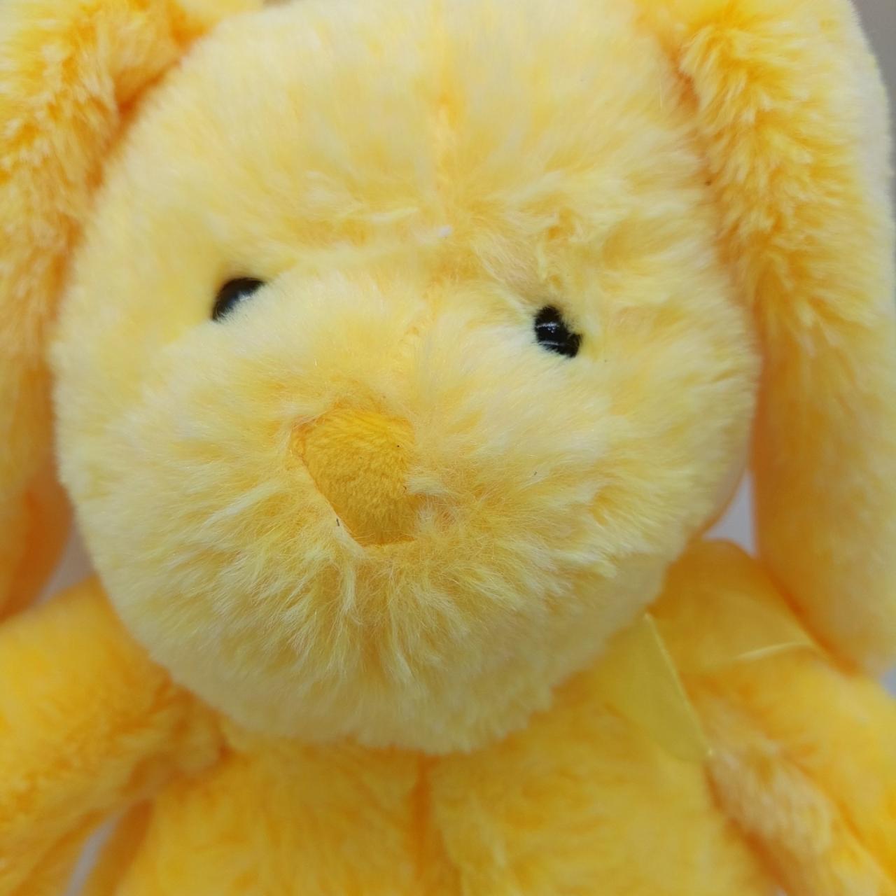 Walmart Yellow Rabbit Plush Bunny 10" Inch Stuffed... | Depop