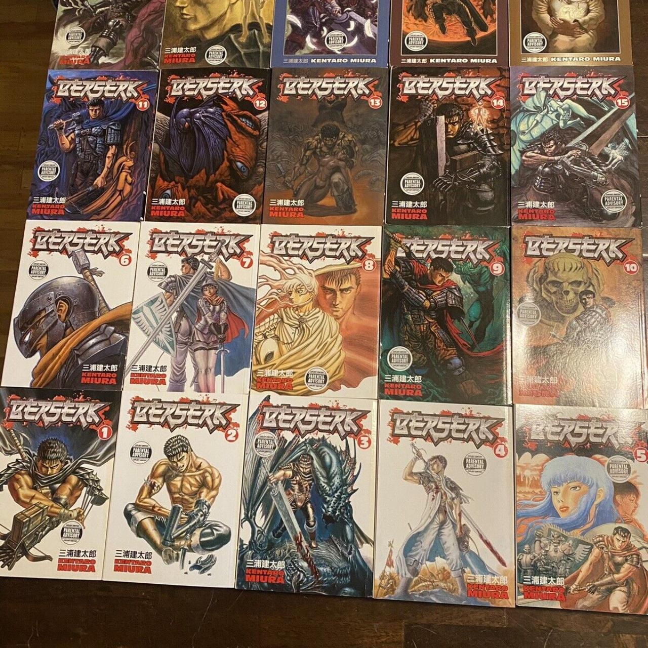 First 20 Chapters Of Berserk manga english - Depop