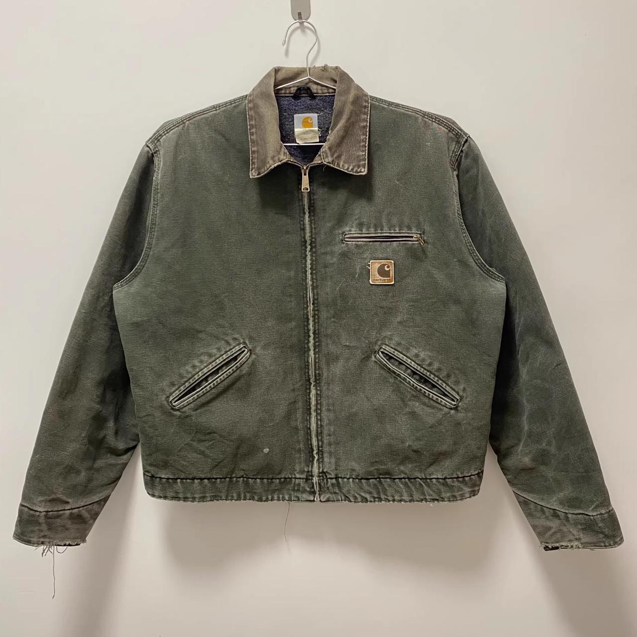 Carhartt Detroit Jacket J97 MOS Moss Green XL | Depop