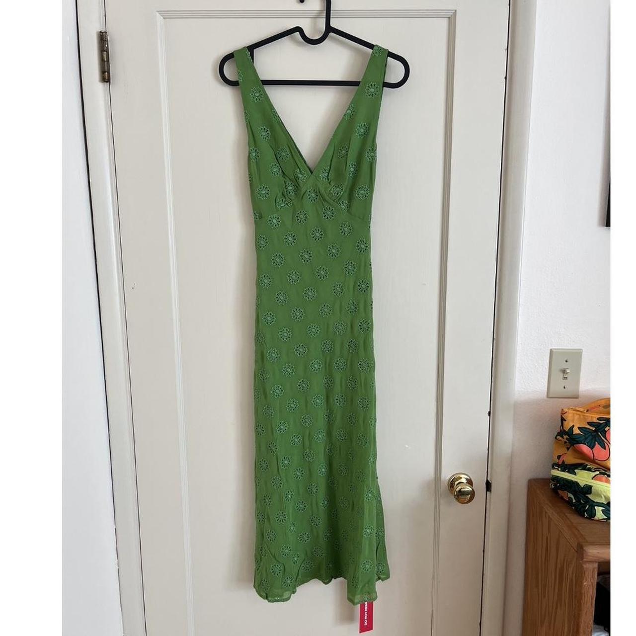 realisation par yasmin dress in moss... - Depop