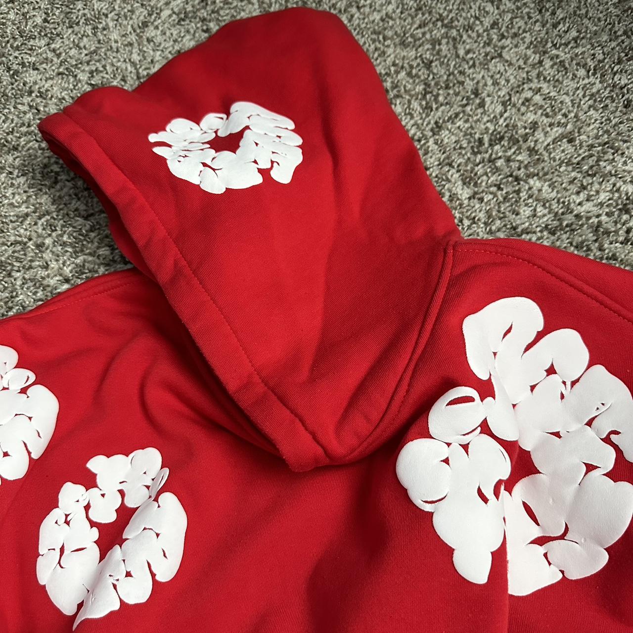 Red Denim Tears Jacket - Depop