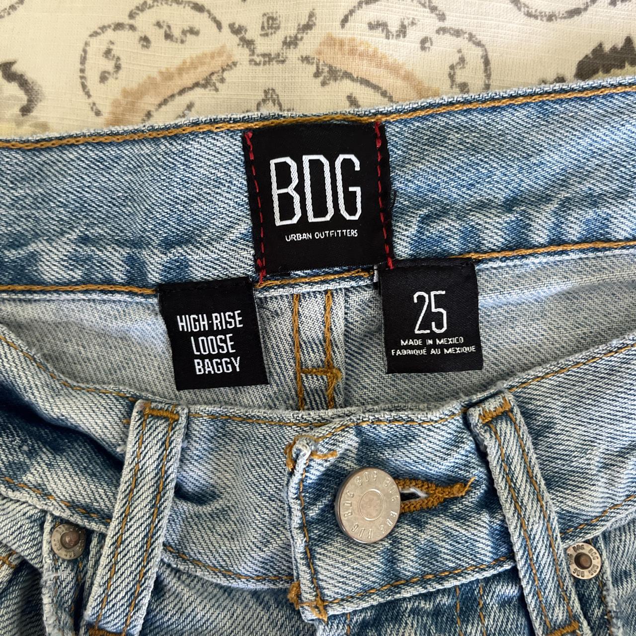 Light wash BDG jeans High-Rise Loose Baggy - Depop