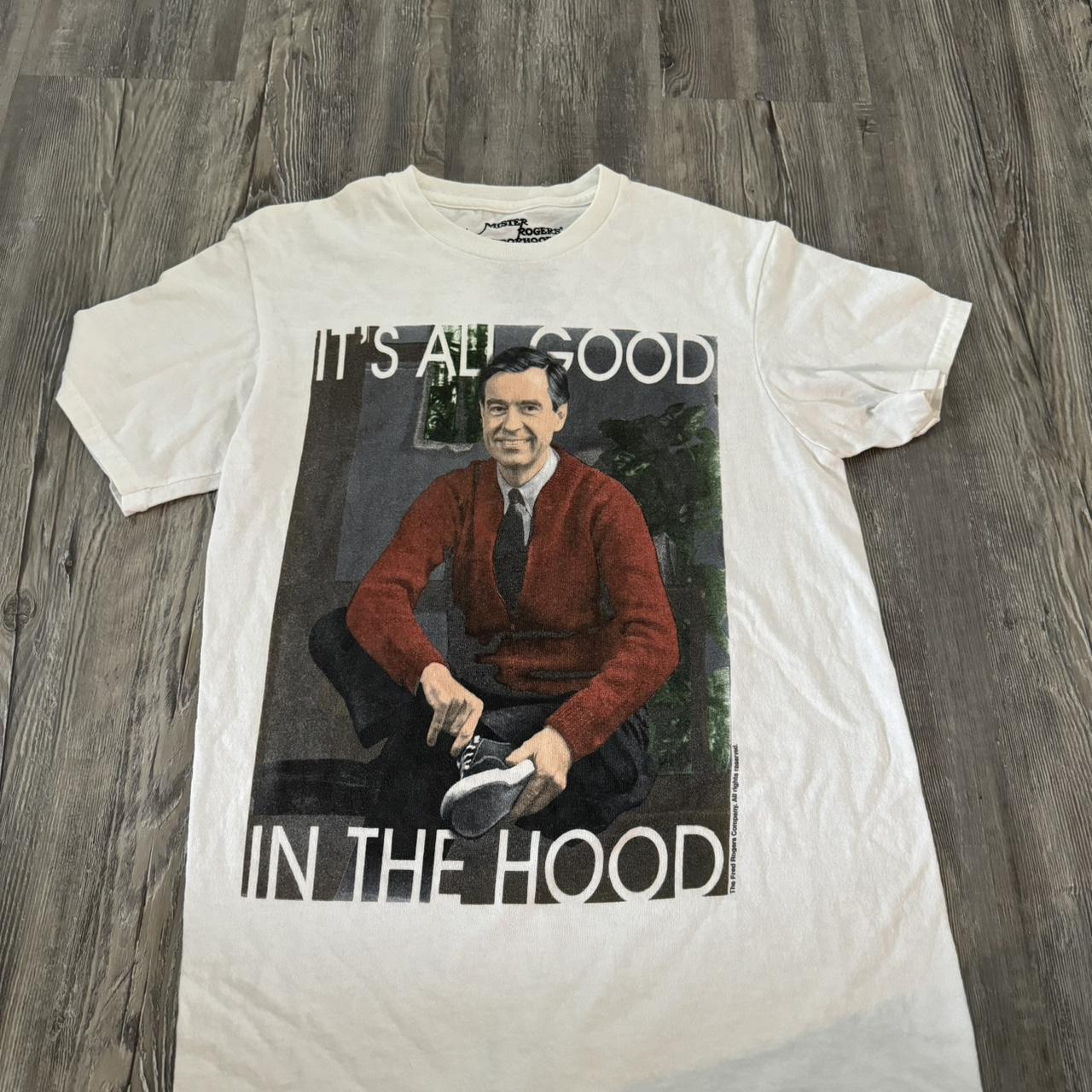 Vintage Mr Rogers t shirt size men’s small - Depop