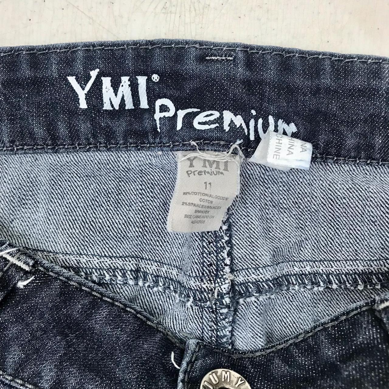 Y2K Denim Mini Skirt Grunge size 11 • made by YMI... - Depop