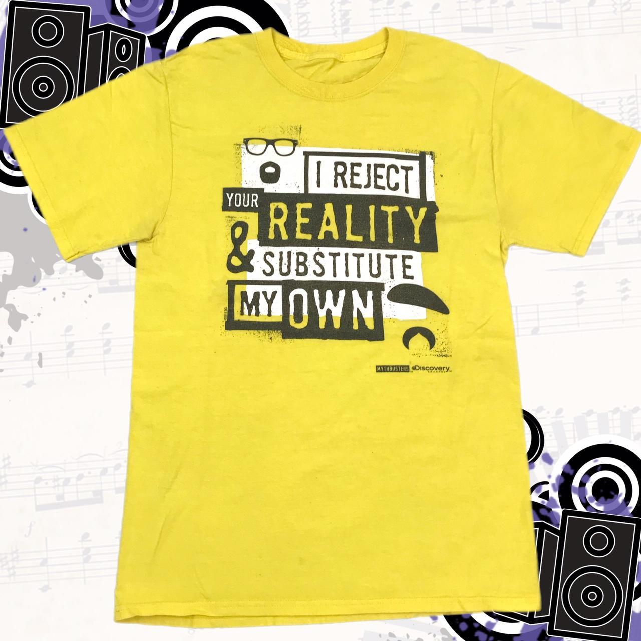 Mythbusters Discovery Channel TV Show Tee Shirt size... - Depop