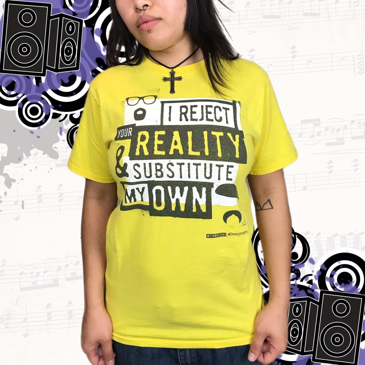 Mythbusters Discovery Channel TV Show Tee Shirt size... - Depop