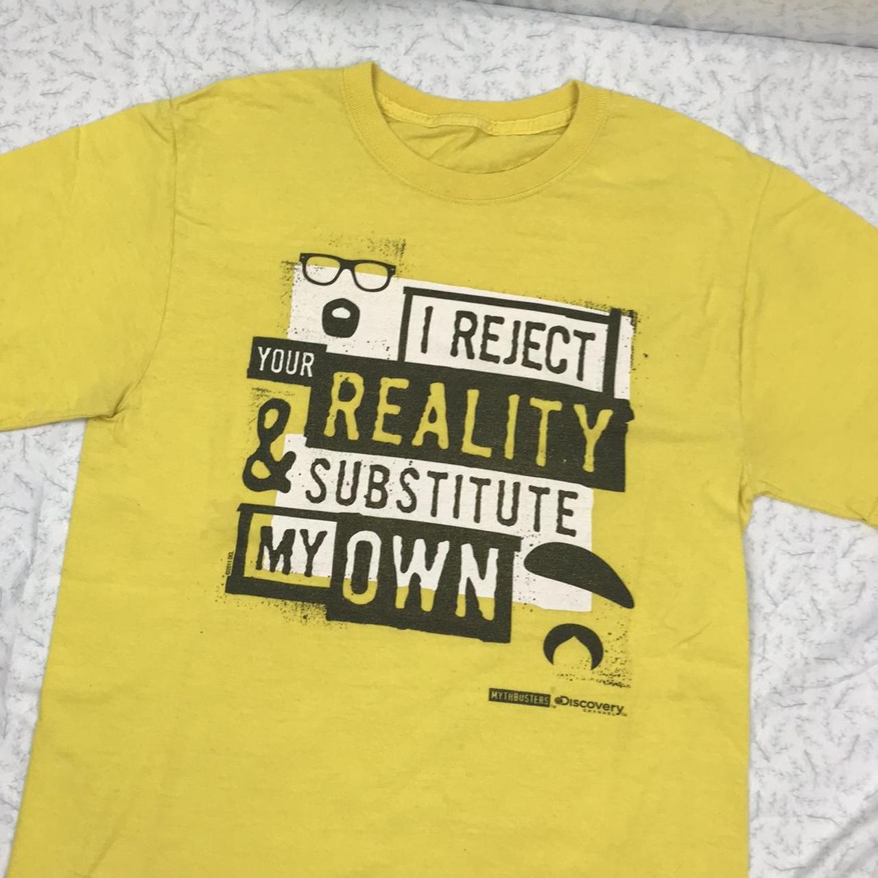 Mythbusters Discovery Channel TV Show Tee Shirt size... - Depop