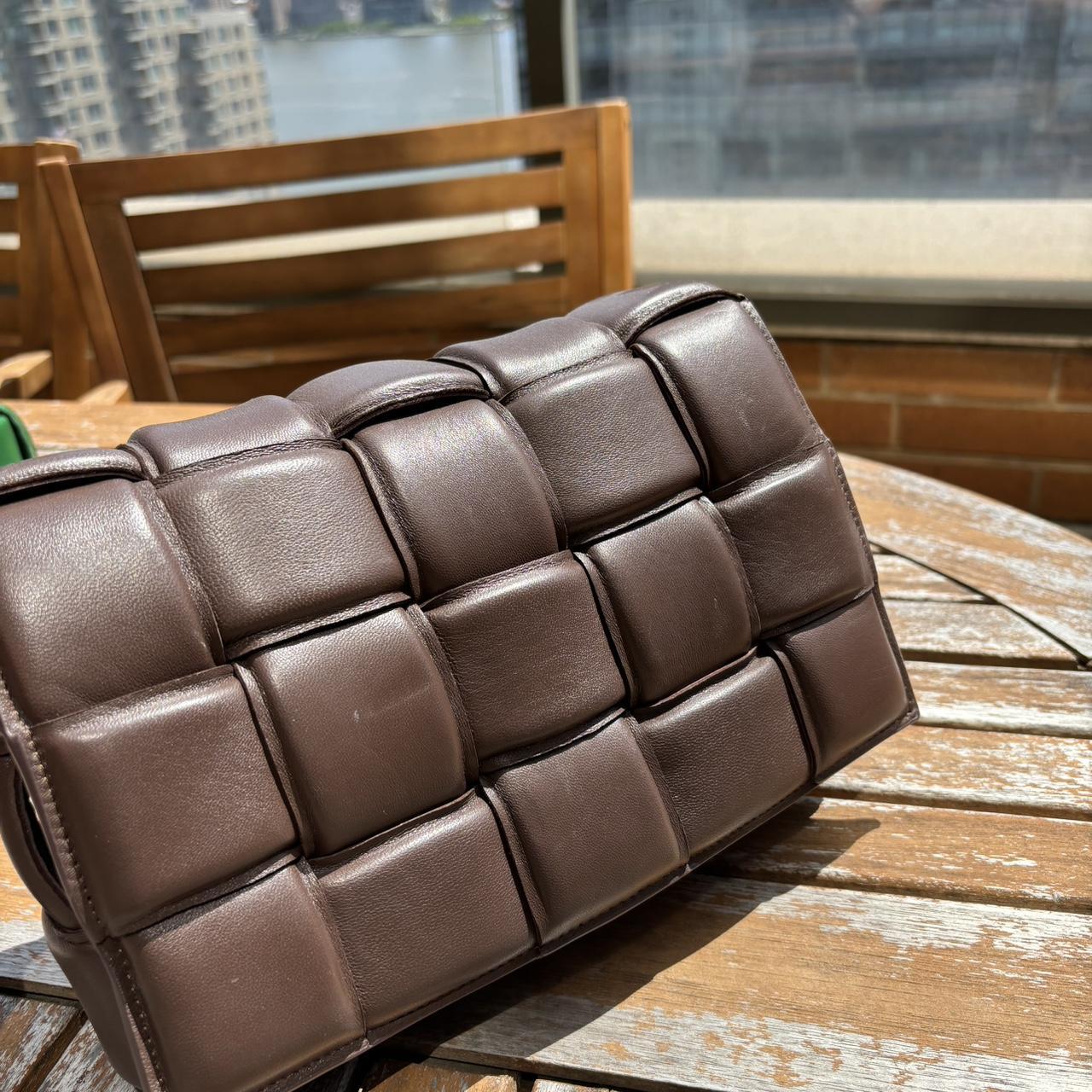 Bottega venetta brown cassette bag #bottegavenetta... - Depop