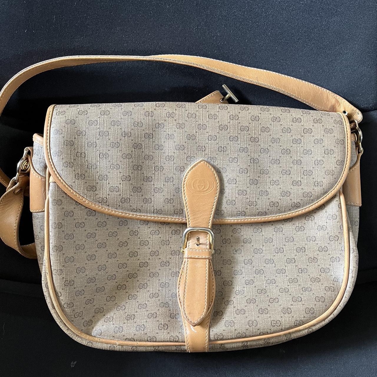 Original vintage gucci side/cross body bag - Depop