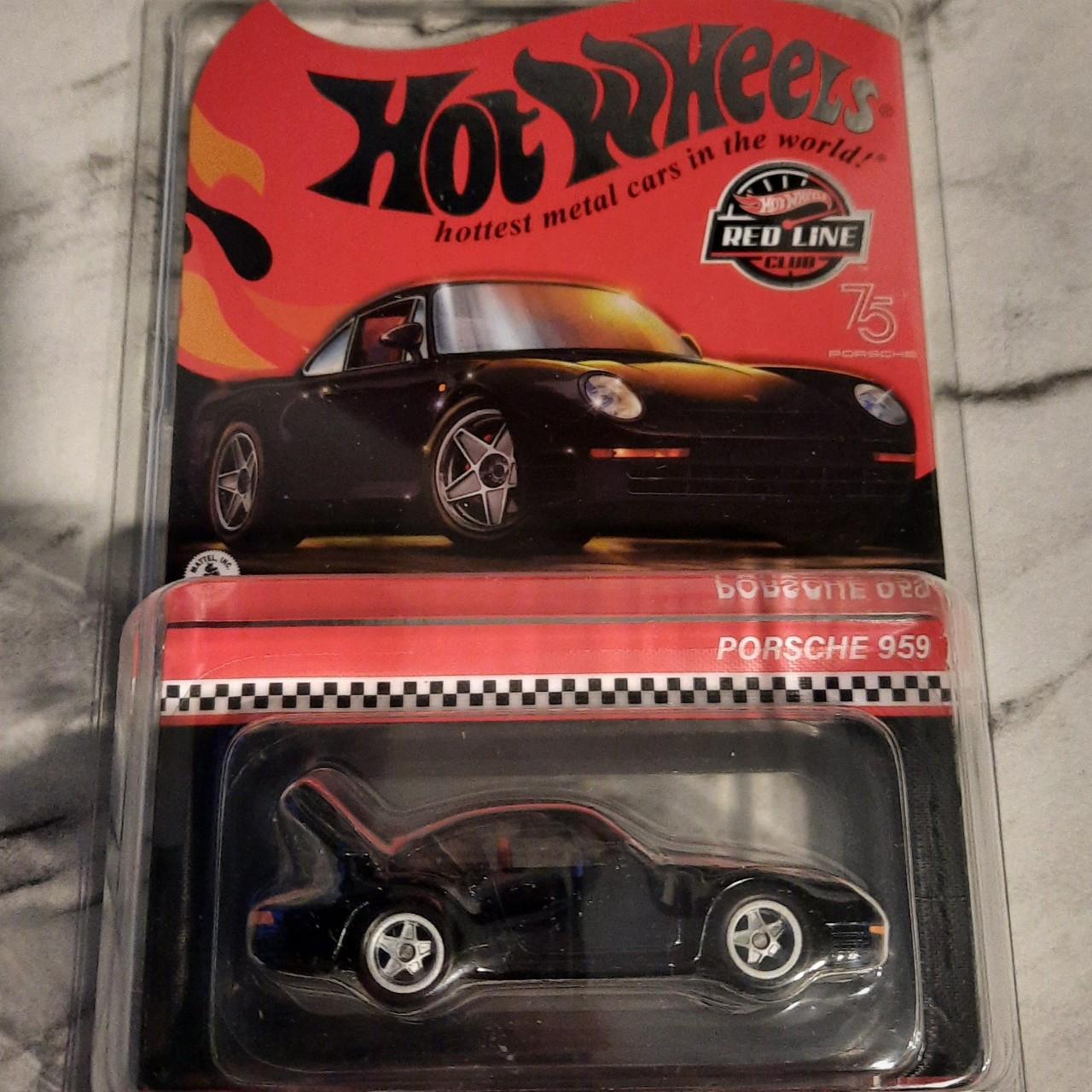 Hot Wheels RLC Porsche 959 Black Hotwheels Redline... - Depop