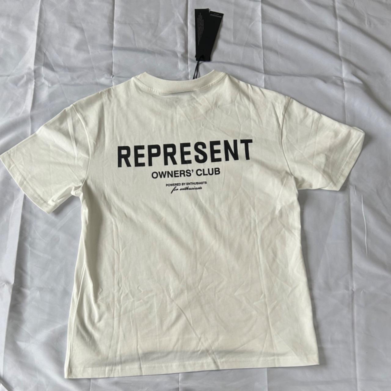Represent T-Shirt (front and back print) Tags and... - Depop