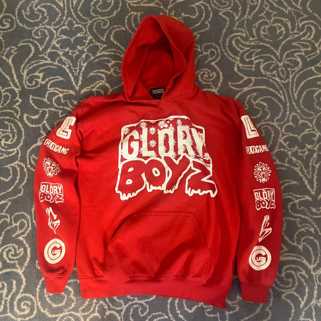 Glory boyz hoodie Medium fits slightly bigger Small... - Depop
