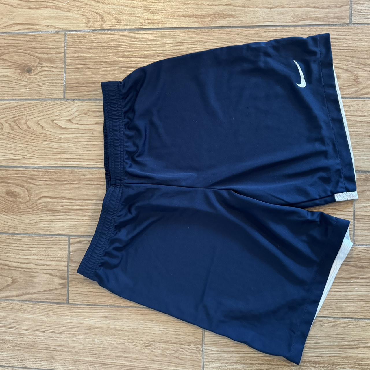 Nike Blue soccer shorts - Depop