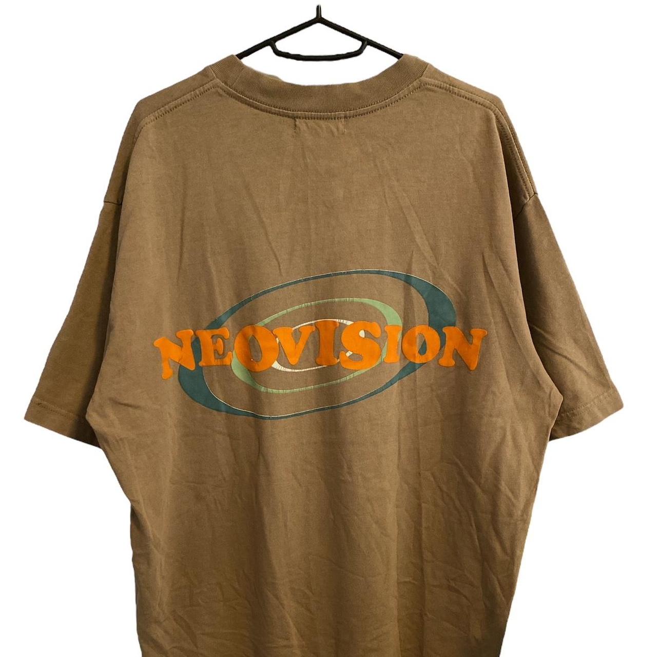Neovision tee M brown chest 56cm, length 76cm,... | Depop
