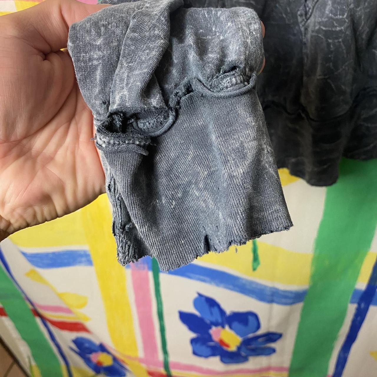 Y2K Affliction Grunge Goth Emo AOP Distressed Skull... - Depop