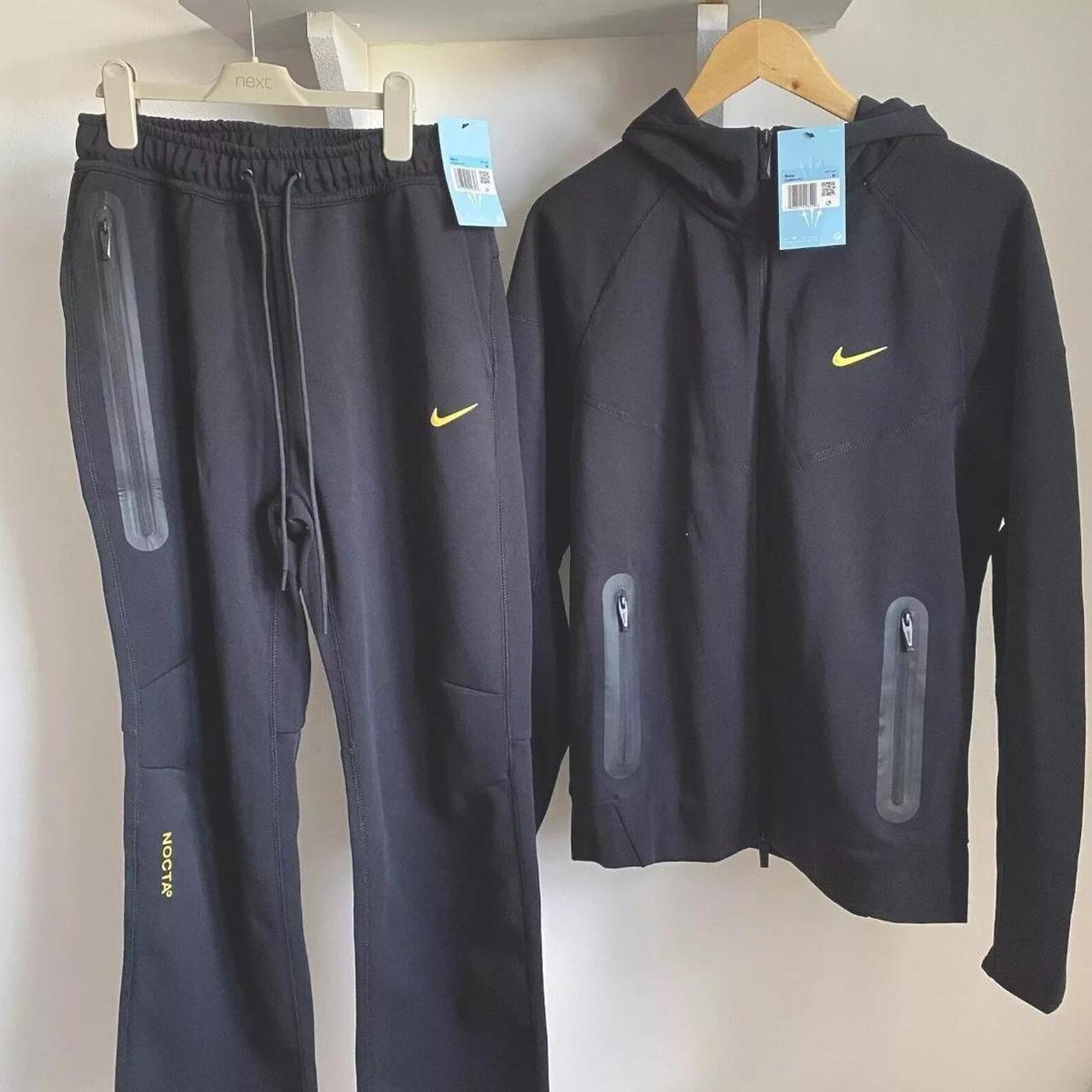 Nocta x Nike tech fleece full tracksuit -Size... - Depop