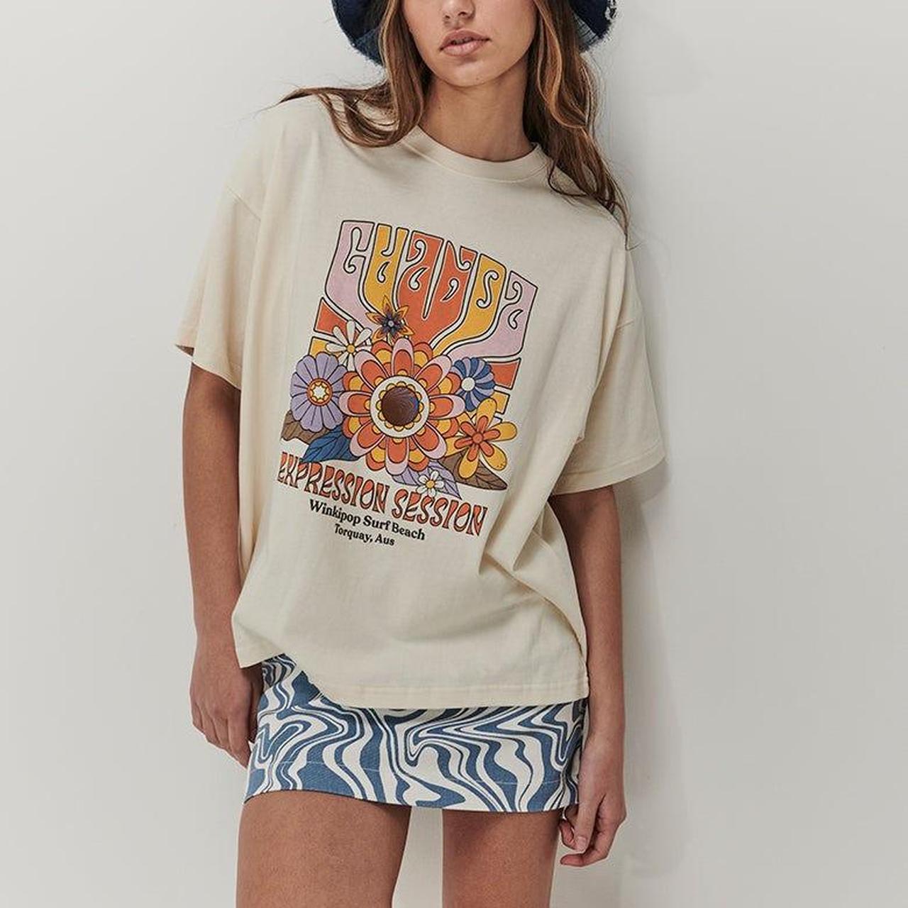 throwback tee ghanda - Depop