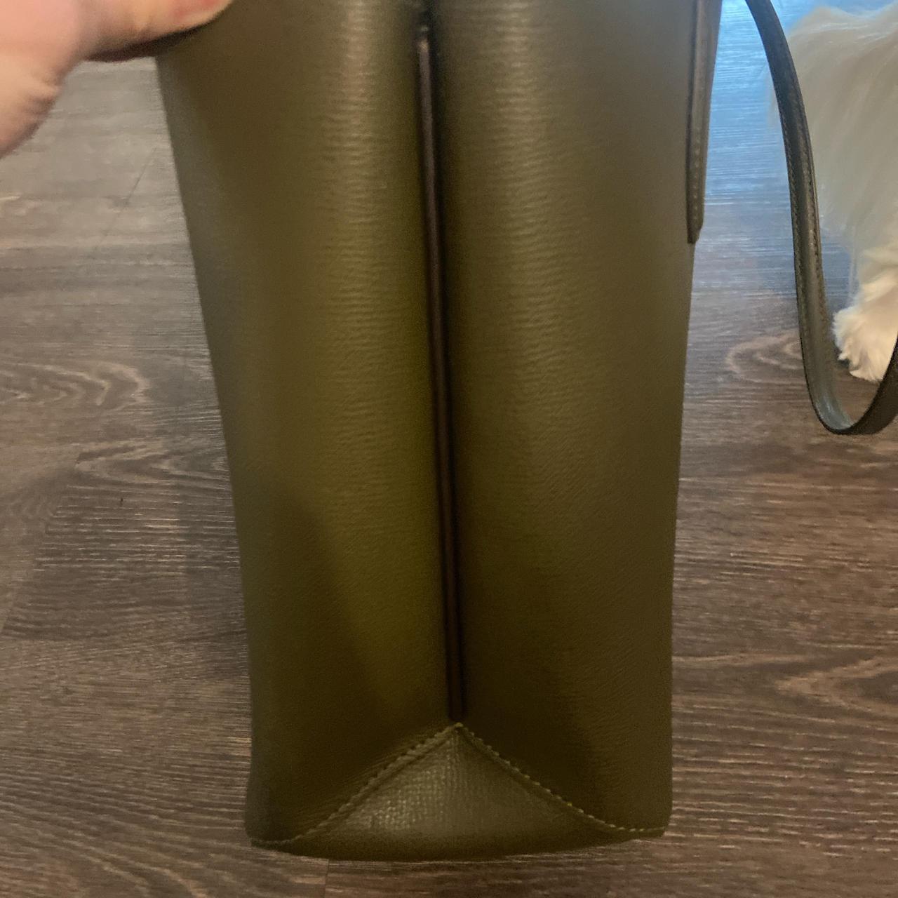 Green tote- designer imposter | Depop