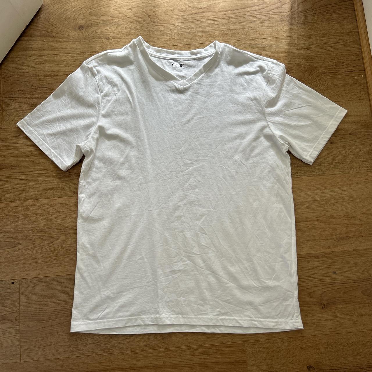 UK Large white ASDA George t-shirt. Not worn at all.... - Depop