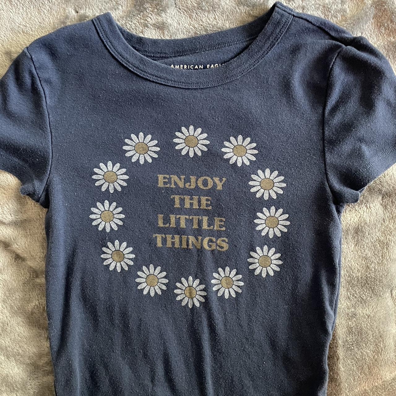 american eagle baby tee - Depop