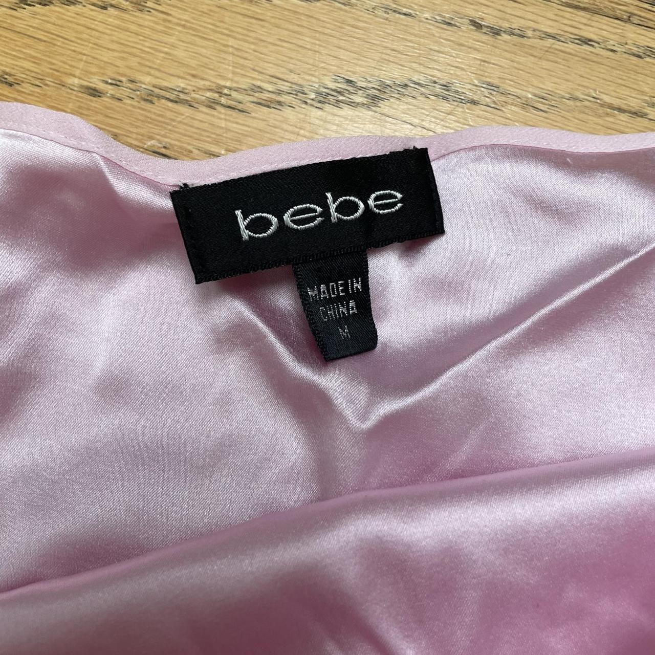 Bebe Women's Pink Skirt | Depop