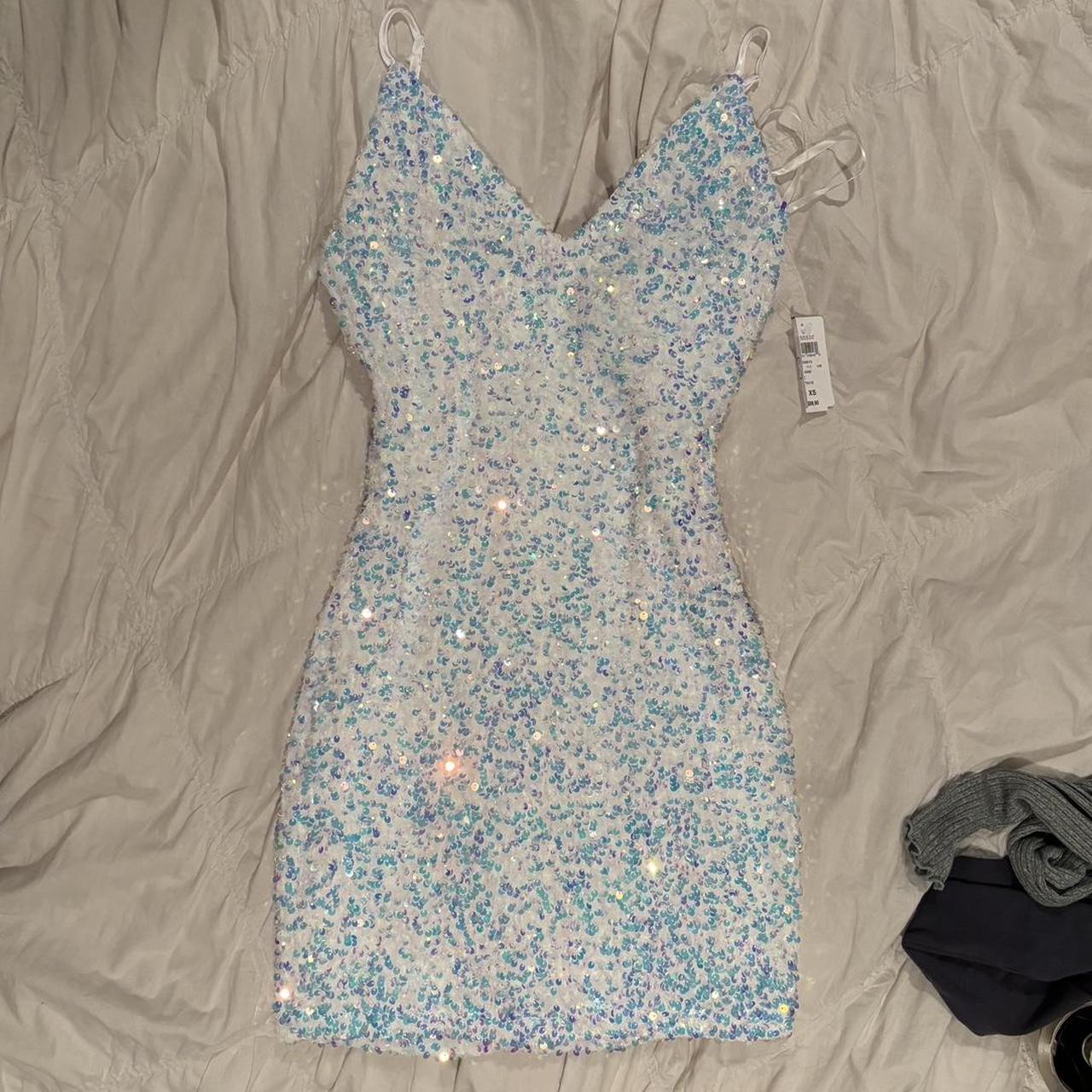 xs windsor sequin dress never worn #windsor #dress... - Depop
