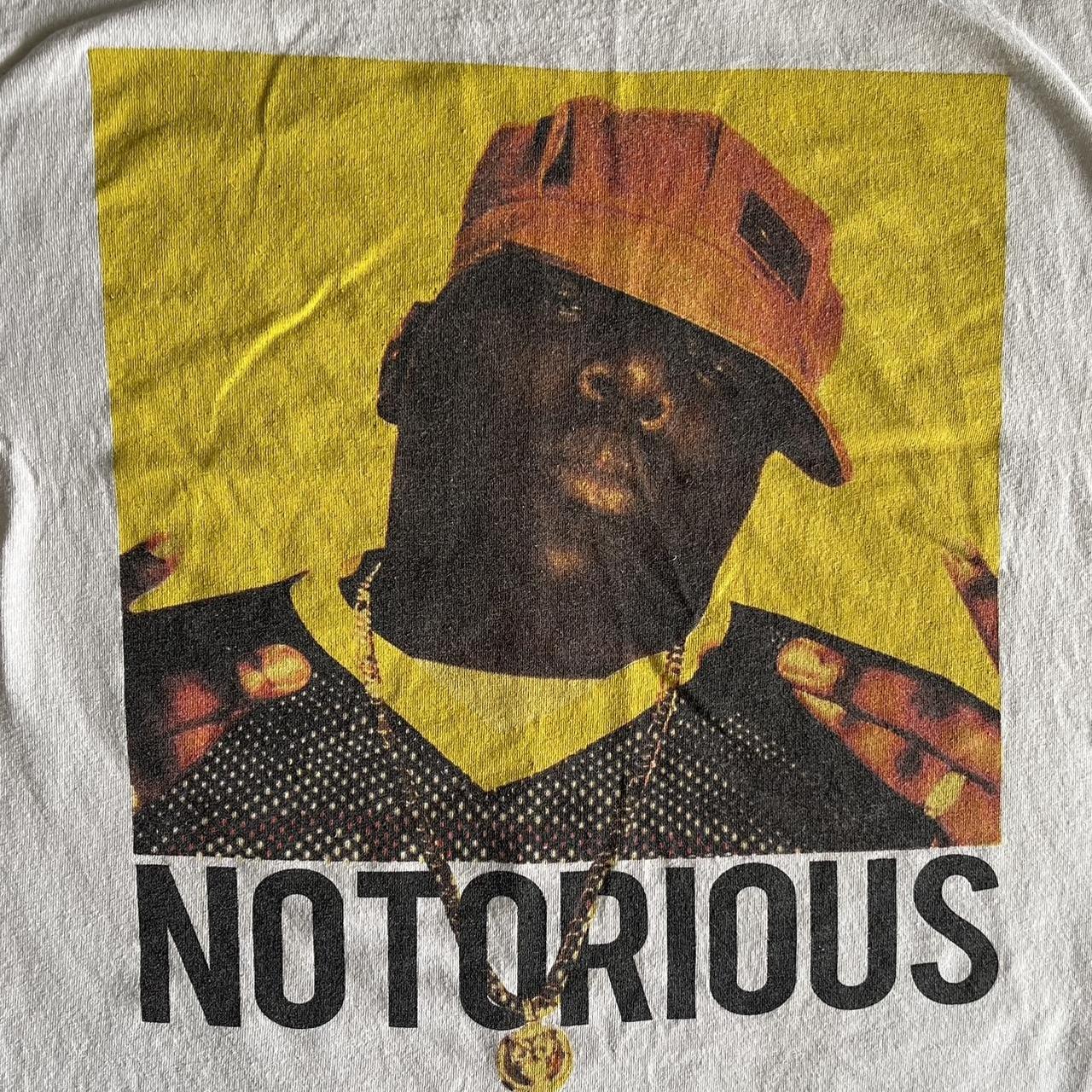 Adult 2X vtg Notorious B.I.G. Graphic Tee well loved... - Depop