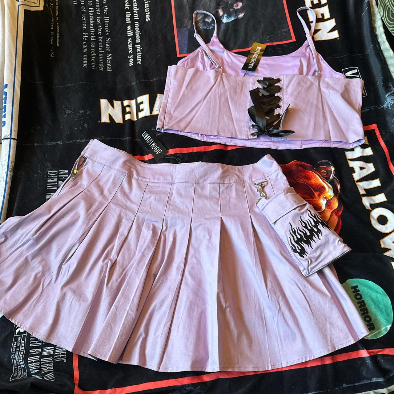 CURRENT MOOD LILAC PUNK SET 💜💫 NEVER been worn,... - Depop