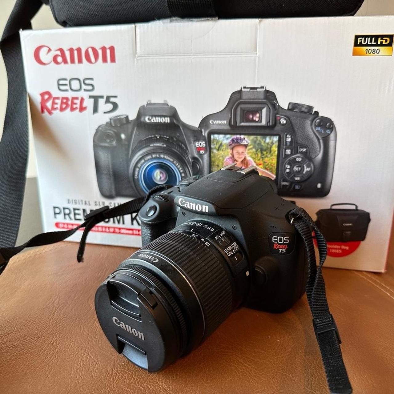 Canon EOS rebel t5 Canon rebel t5 comes with... - Depop