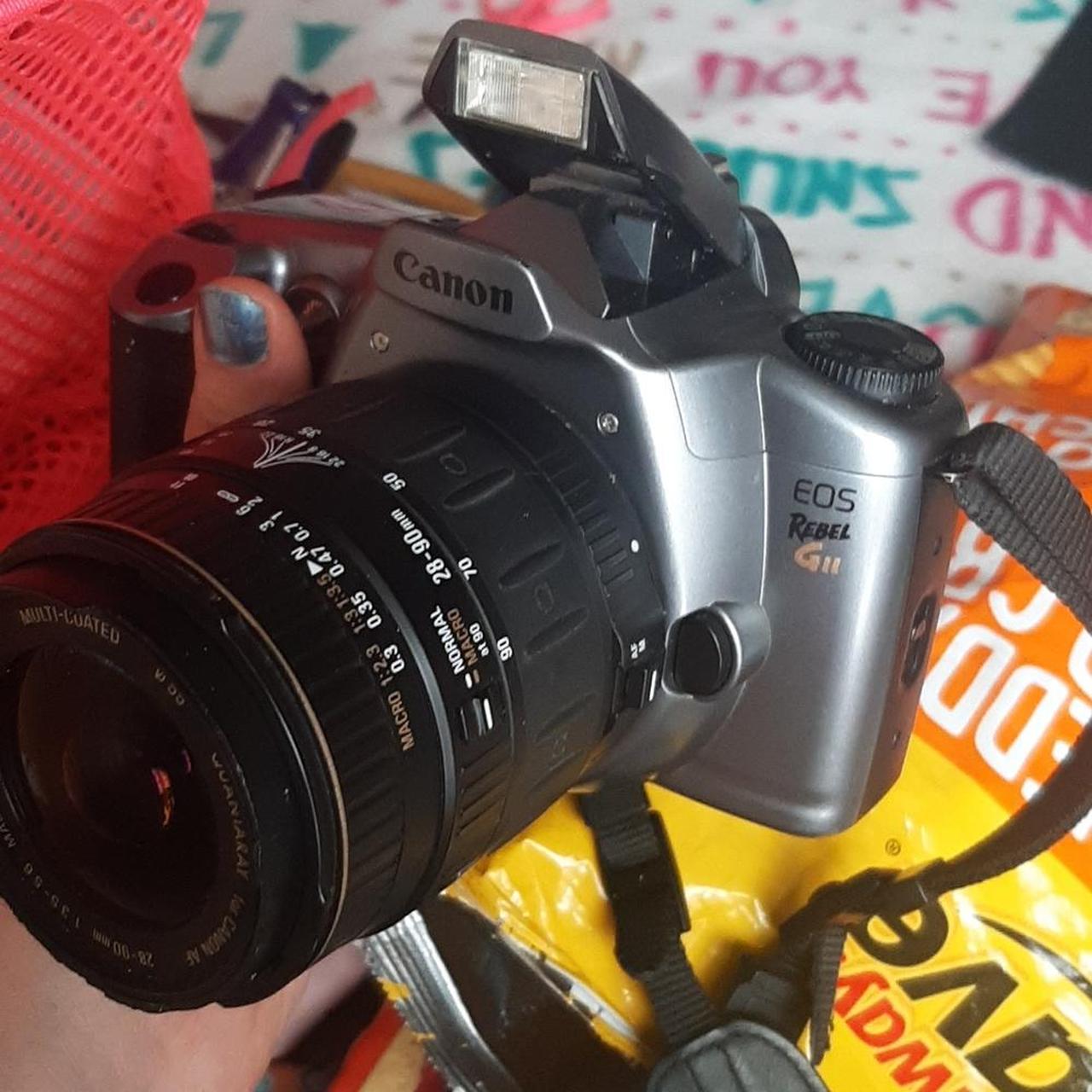Canon camera EOS rebel grey Canon camera it an EOS... - Depop