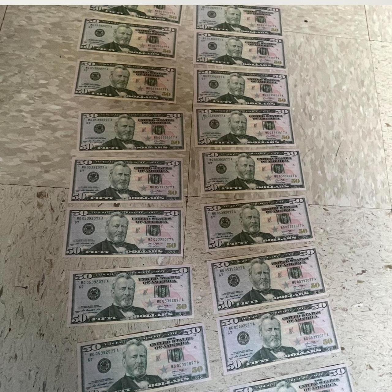 Prop money. Says prop copy on back!!!. Not illegal... - Depop