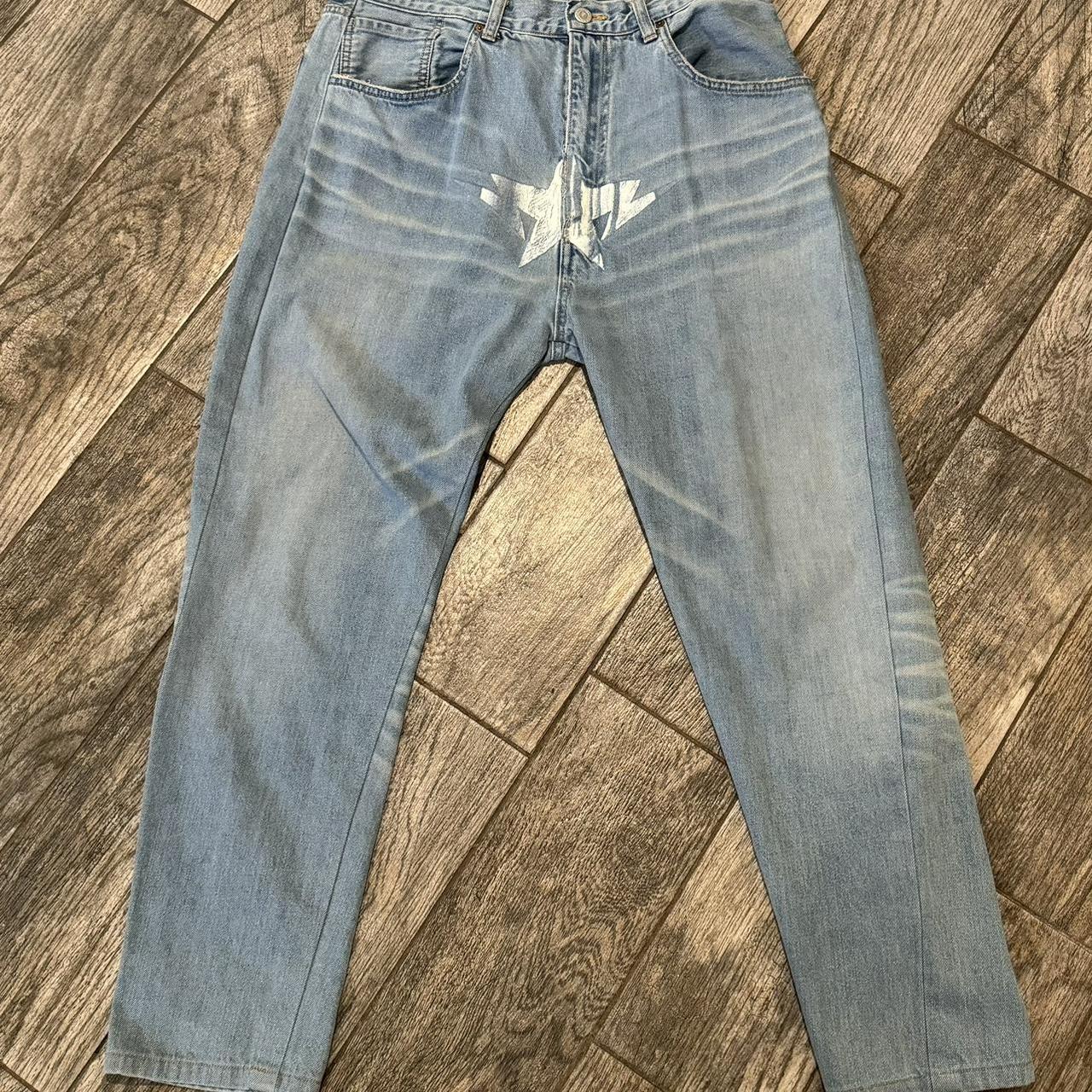 BAPE NIGO X TWINSTA JEANS PURCHASED $225 #nigo... | Depop