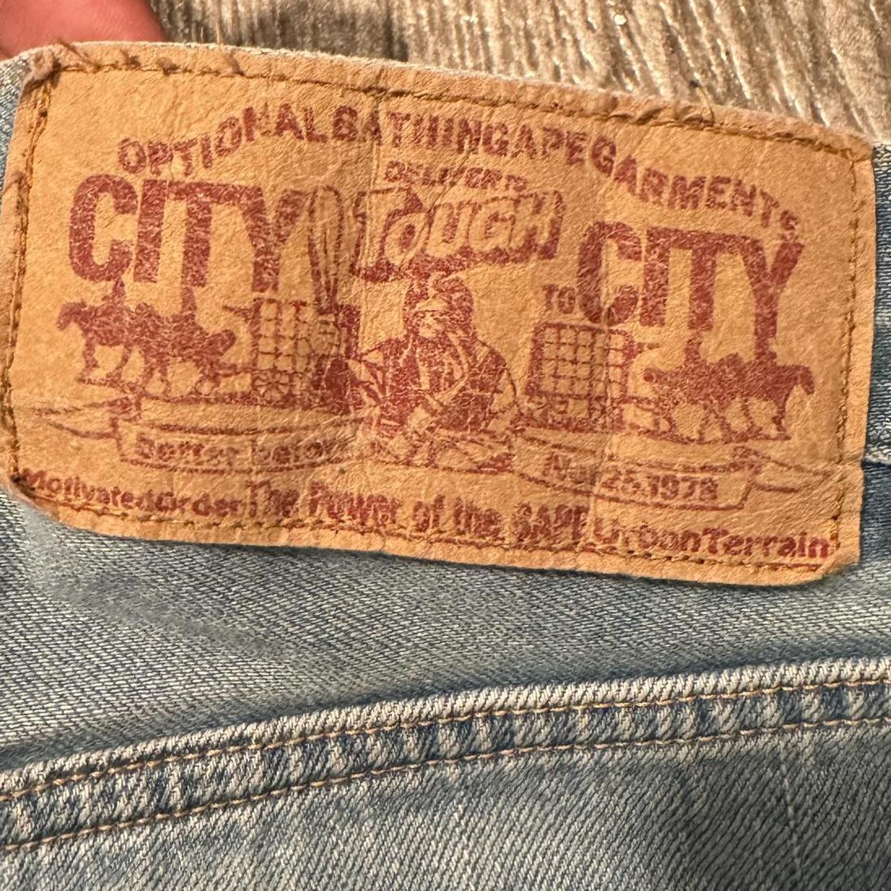 BAPE NIGO X TWINSTA JEANS PURCHASED $225 #nigo... | Depop