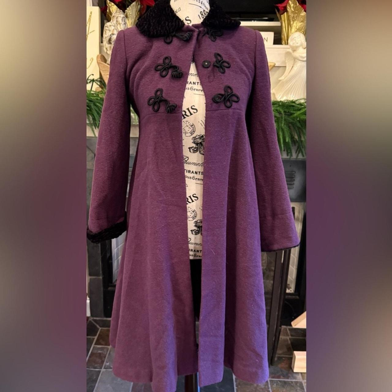 Beautiful wool blend coat by American Girl - this is... - Depop