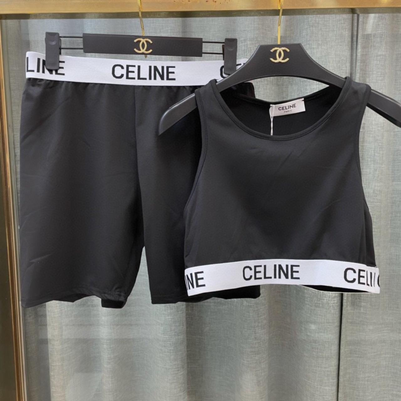 Celine Yoga suit Celine new high elasticity fitness... - Depop