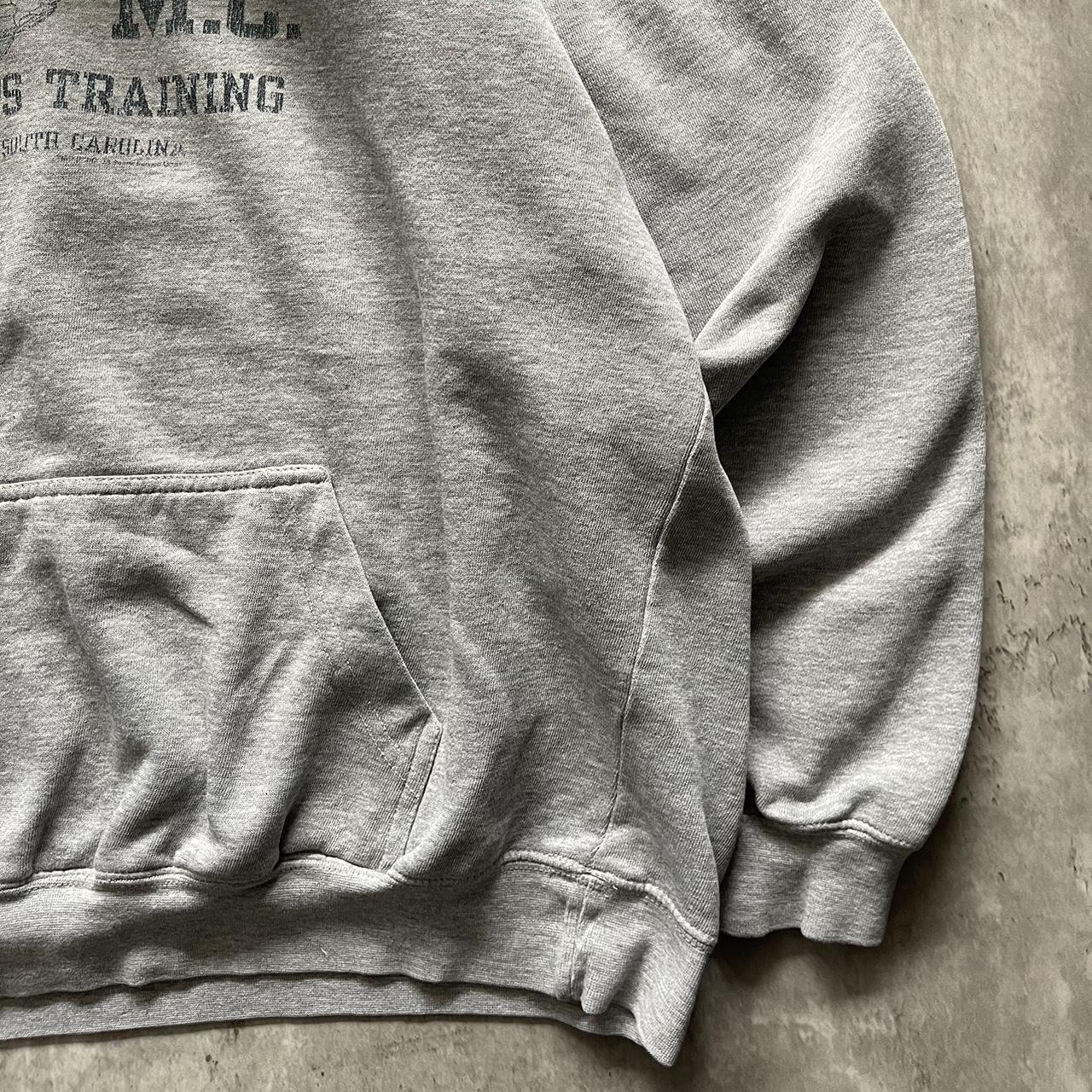 VINTAGE 2000s USMC MILITARY HOODIE CHEST:... - Depop