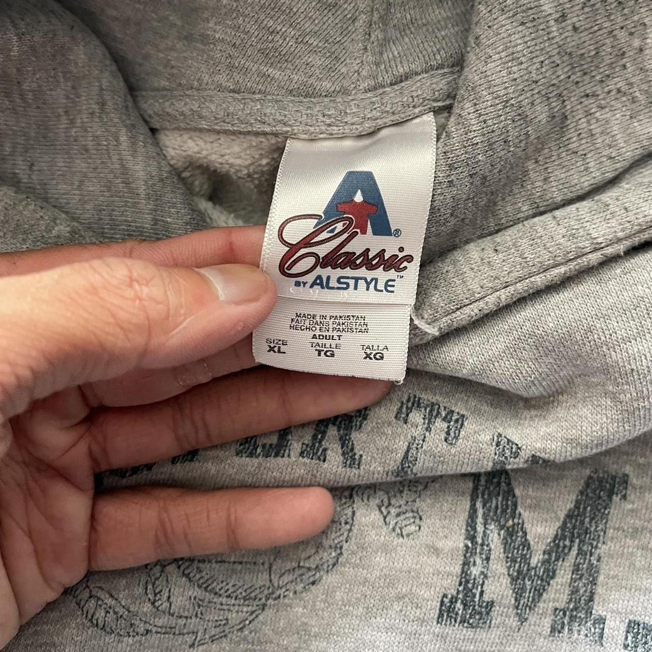 VINTAGE 2000s USMC MILITARY HOODIE CHEST:... - Depop