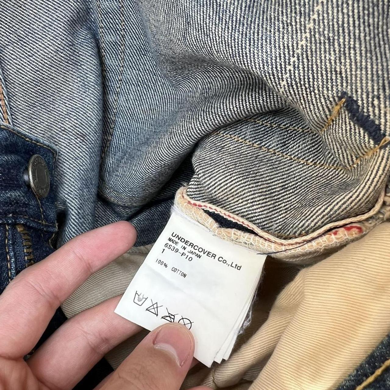 Undercover "T" Denim ss06 Size 1 - Depop