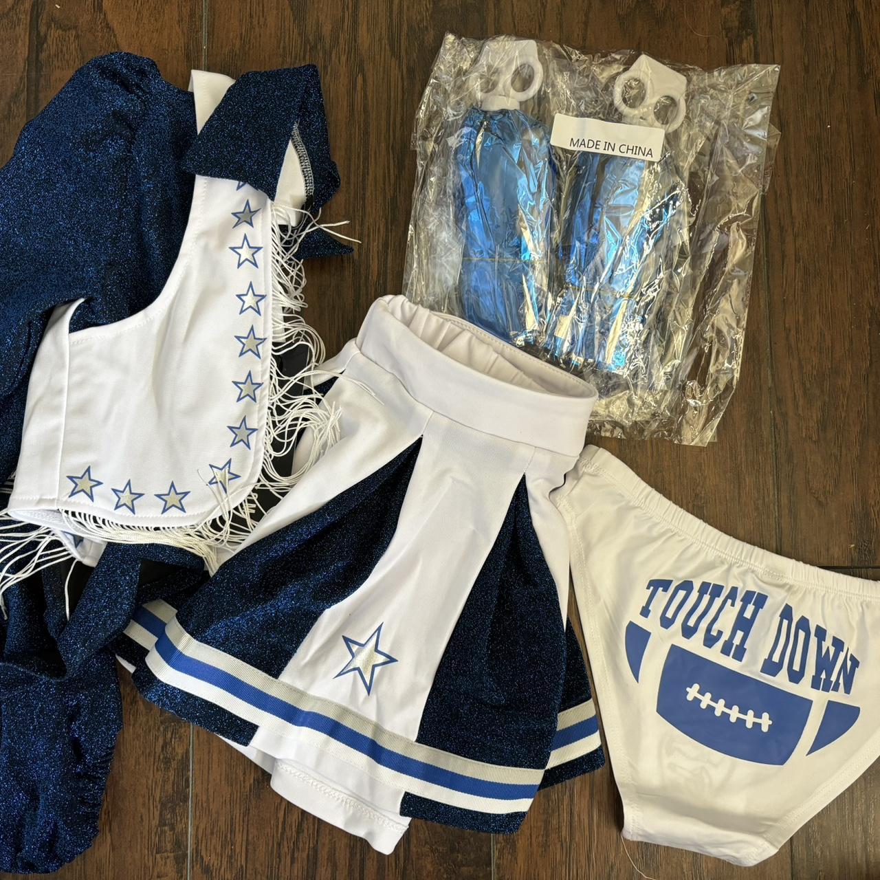 Size XS Dallas Cowboy cheerleader costume from Dolls... - Depop