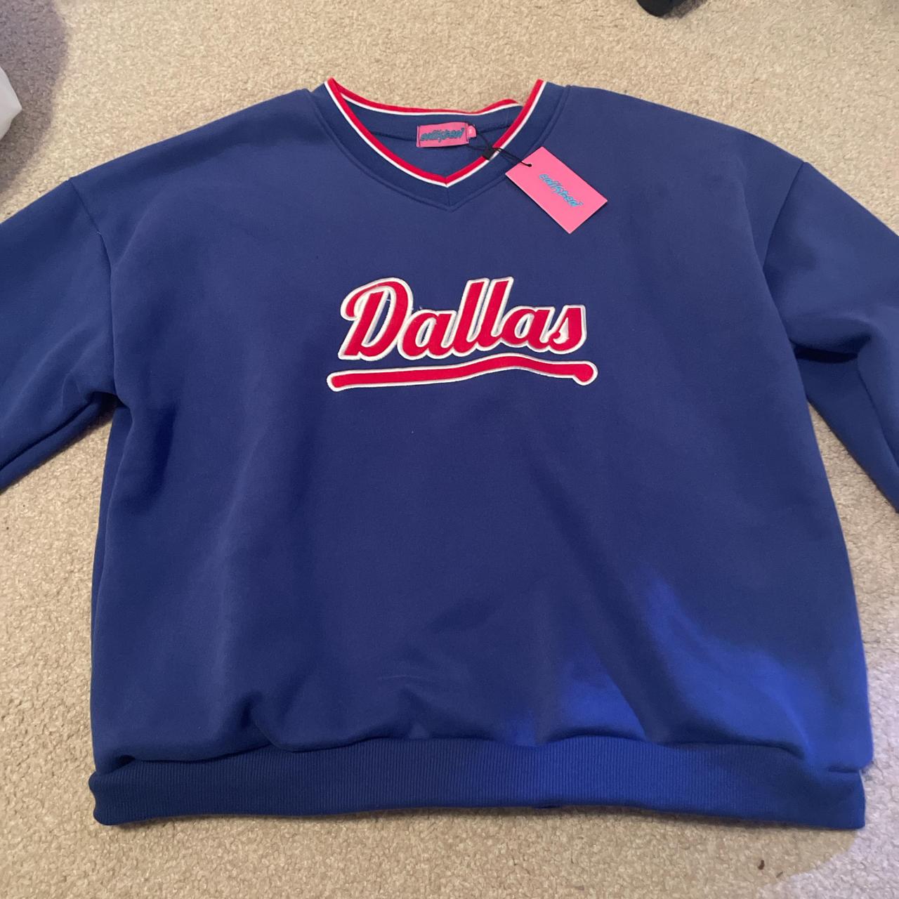 Edikted Dallas crewneck new with tags - Depop